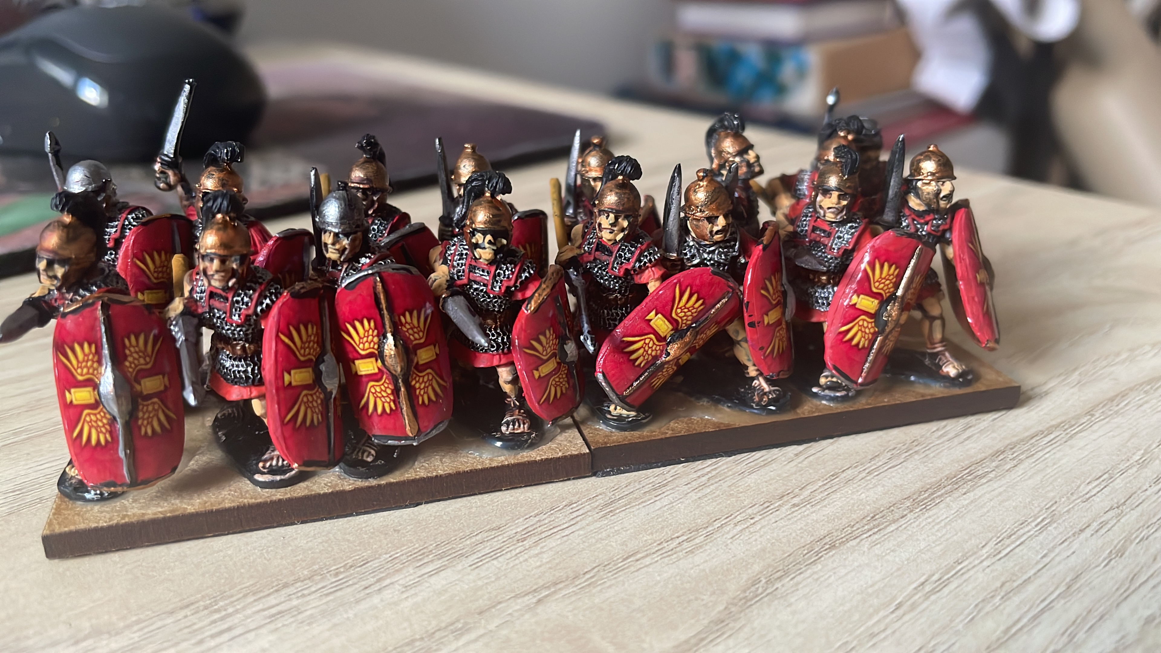2024, Painting 28mm Republican Roman Legionaries from Foundry
